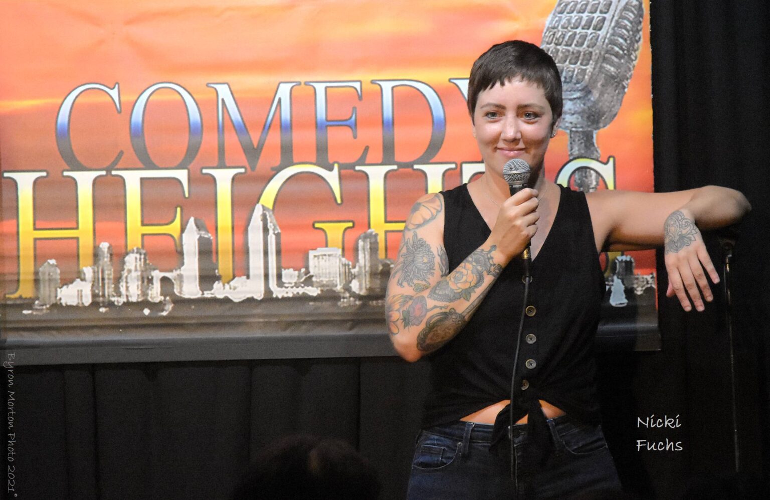 Dave Bressoud brought the funny to Comedy Heights at Bay Bridge Brewing ...