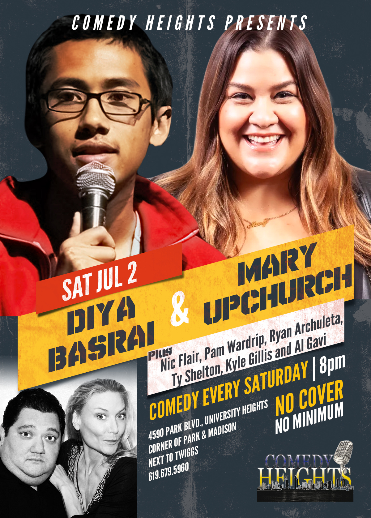 Diya Basrai comes to Comedy Heights at Bay Bridge Brewing Friday night ...