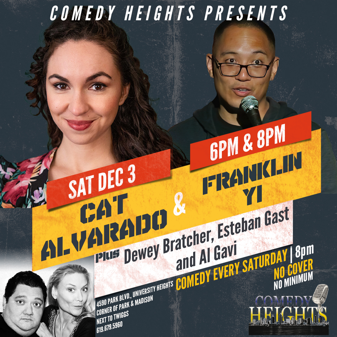 Mark your calendars for Cat Alvarado’s live album recording at Comedy ...