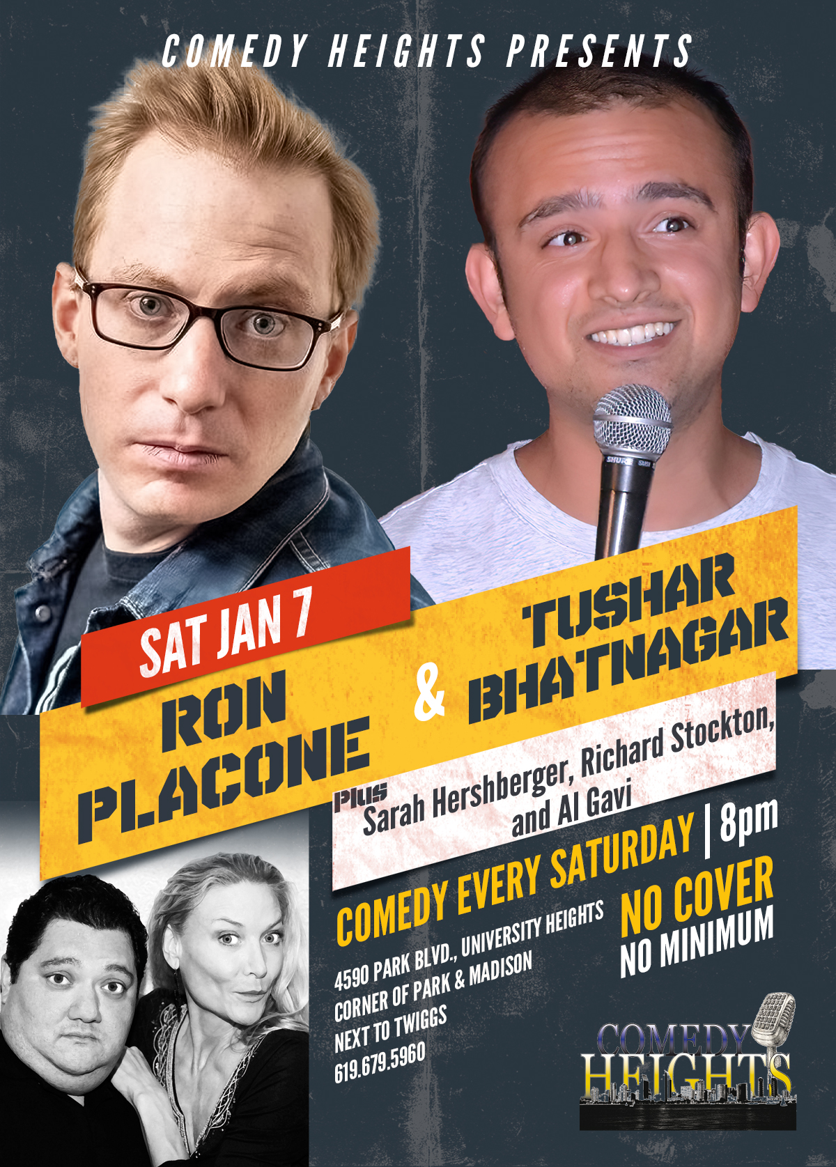 Start 2023 off with laughter by getting out to see headliner Ron ...