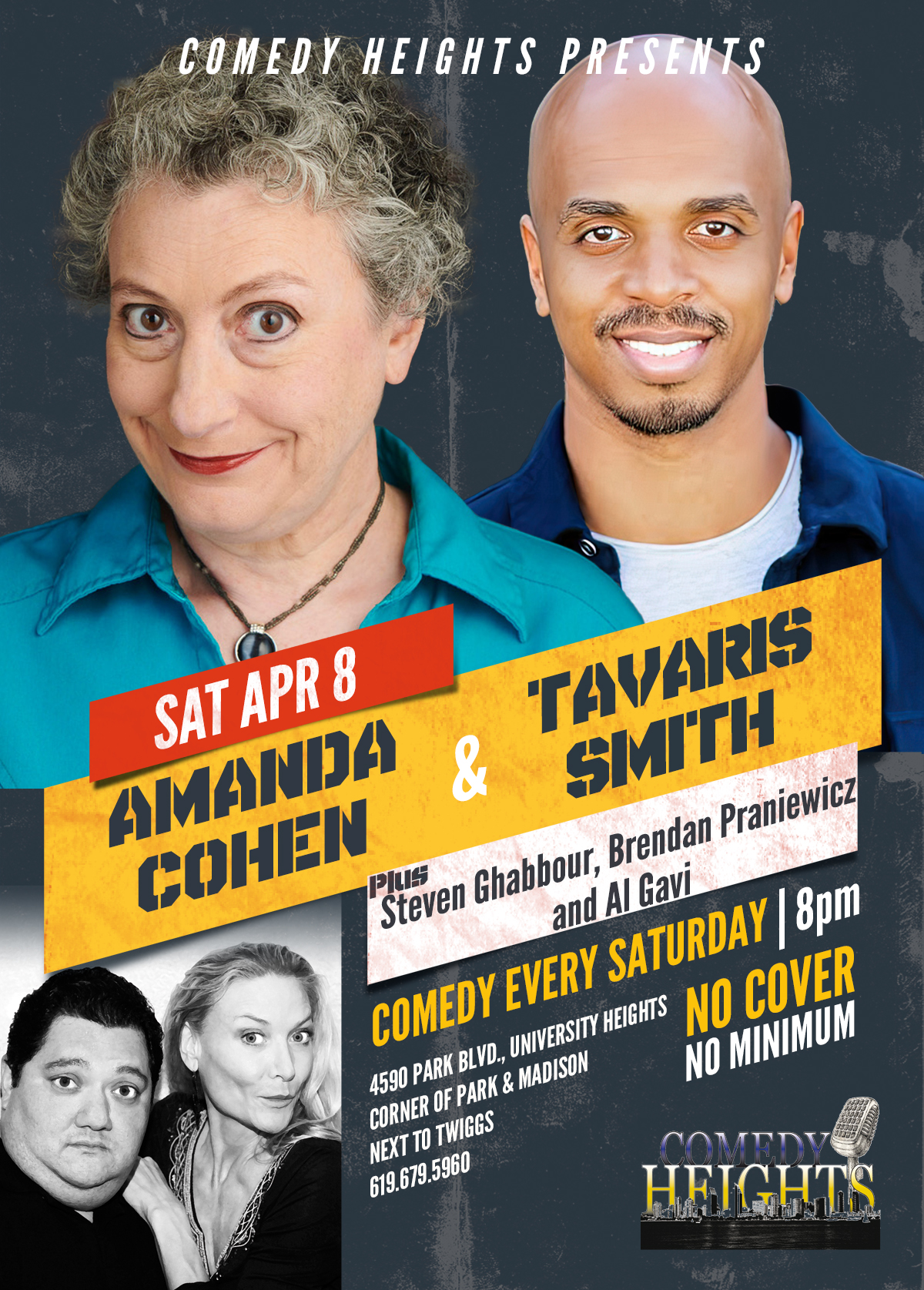 The hilarious Amanda Cohen headlines this Saturday night at Comedy ...